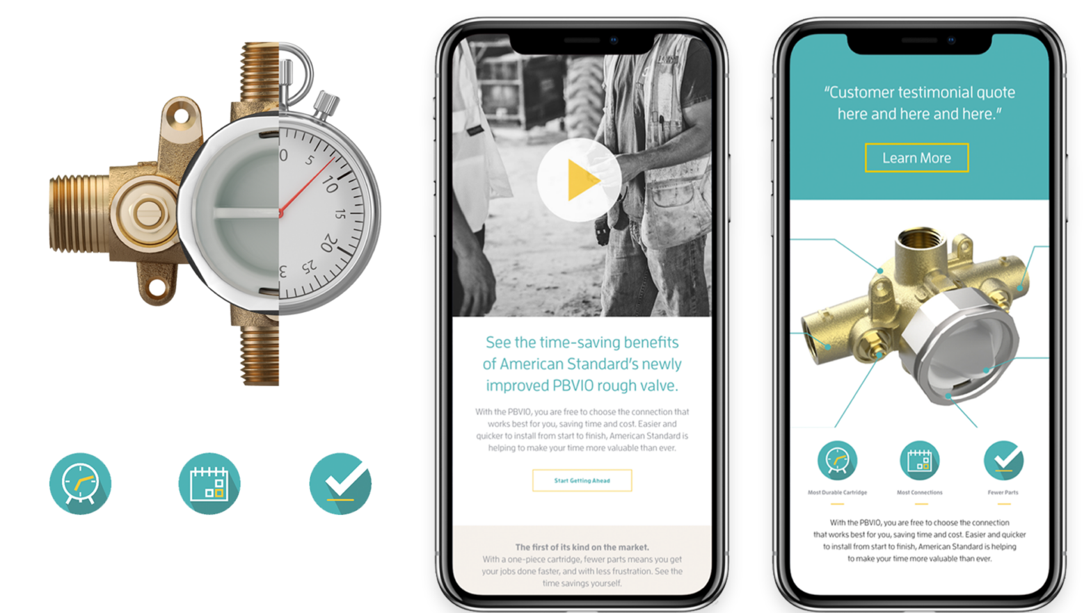 American Standard Flash Valve - Point To Point